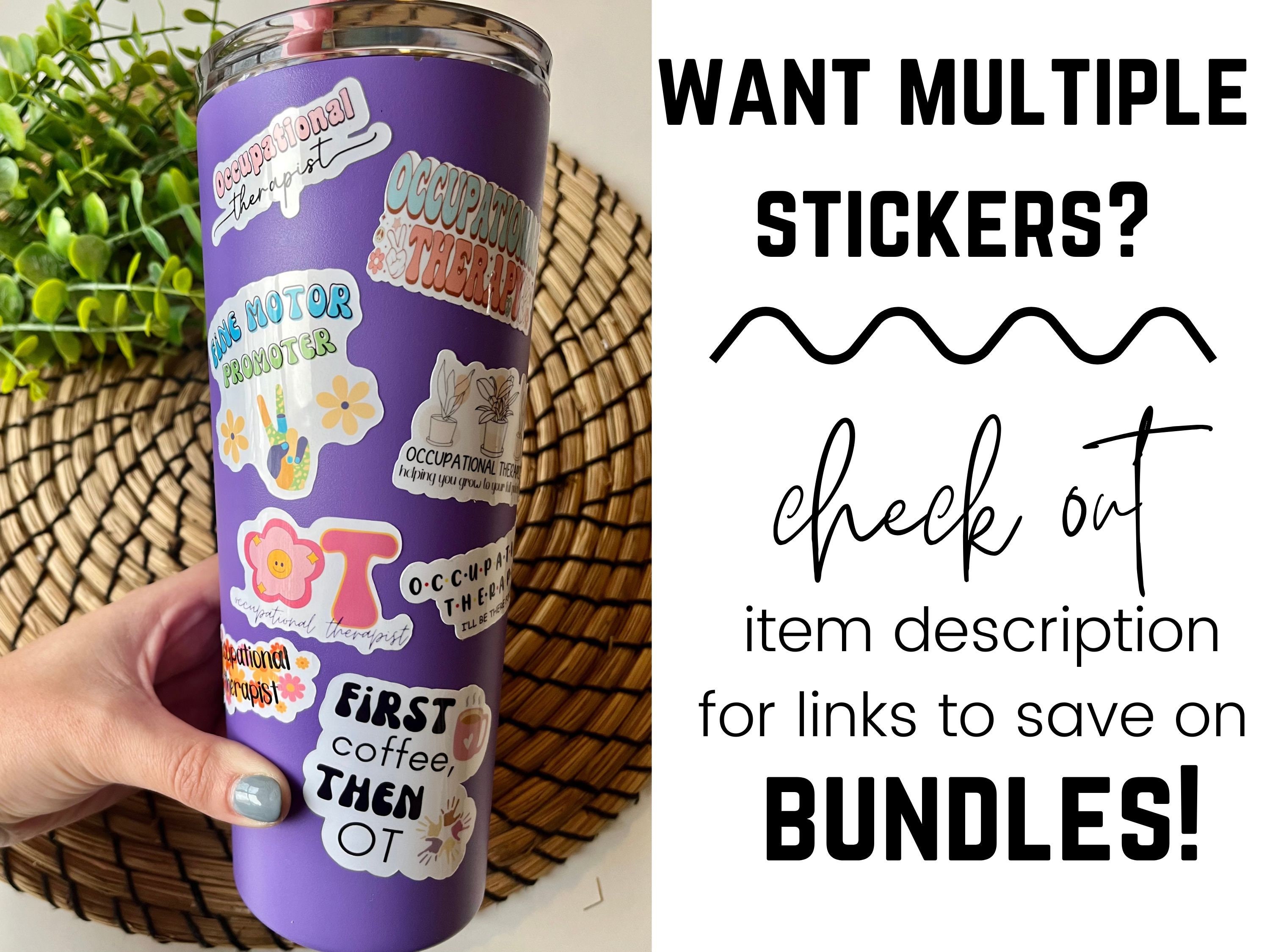 Occupational Therapy Sticker helping You Grow Sticker OT Sticker ...