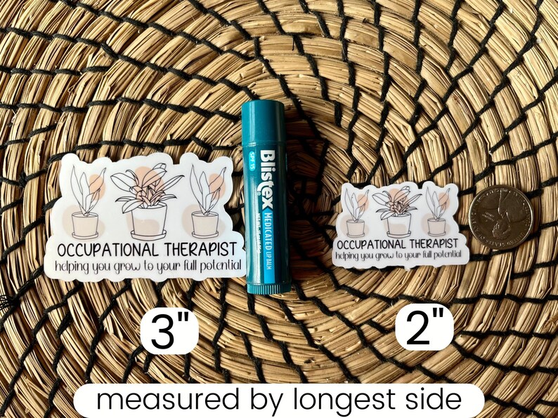 Occupational Therapy Sticker helping You Grow - Etsy