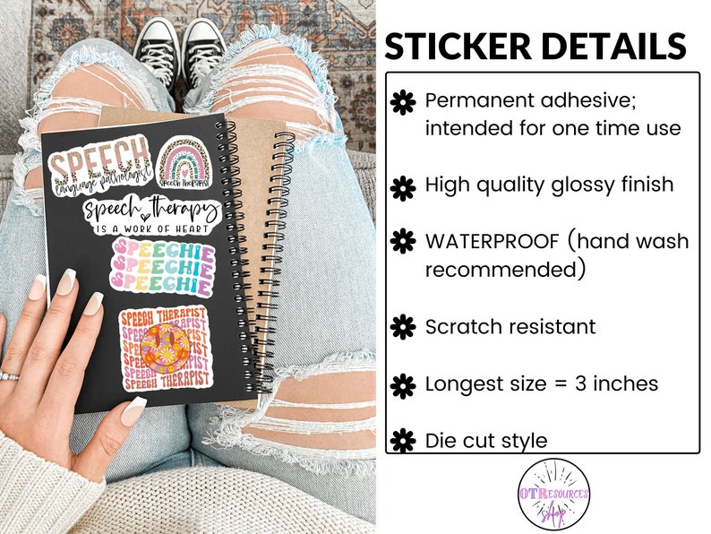 BULK Speech Sticker Bundle | 3" Sticker Set | Speech Therapist Sticker ...