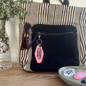 Occupational Therapy Keychain | Retro Motel Keychain | OT Accessories ...