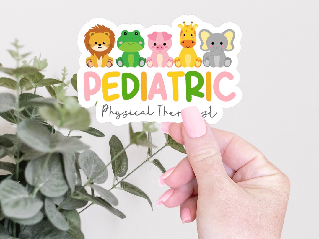 Pediatric Physical Therapist Sticker, Peds PT Sticker, Physical ...