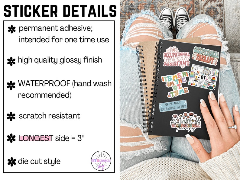 BULK OT Sticker Bundle | 3" Sticker Set | OT Sticker | Occupational ...