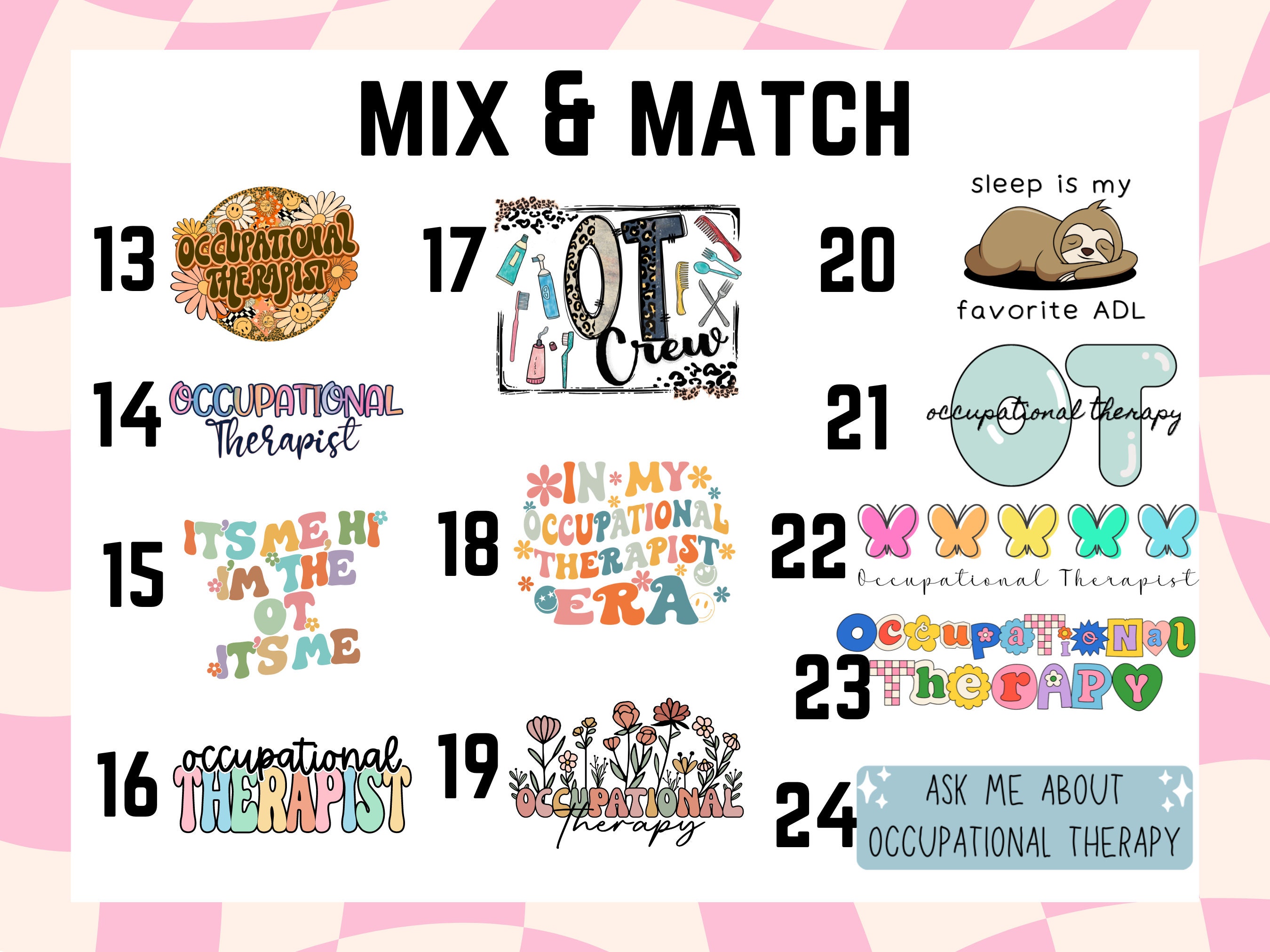 BULK Small OT Sticker Bundle | 2" Sticker Set | OT Sticker ...