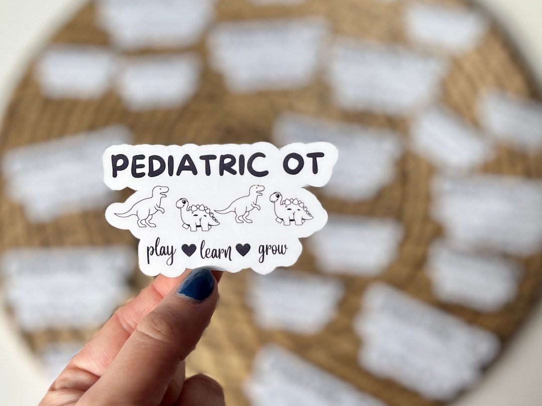 Pediatric OT Sticker, Occupational Therapy, Occupational Therapy ...