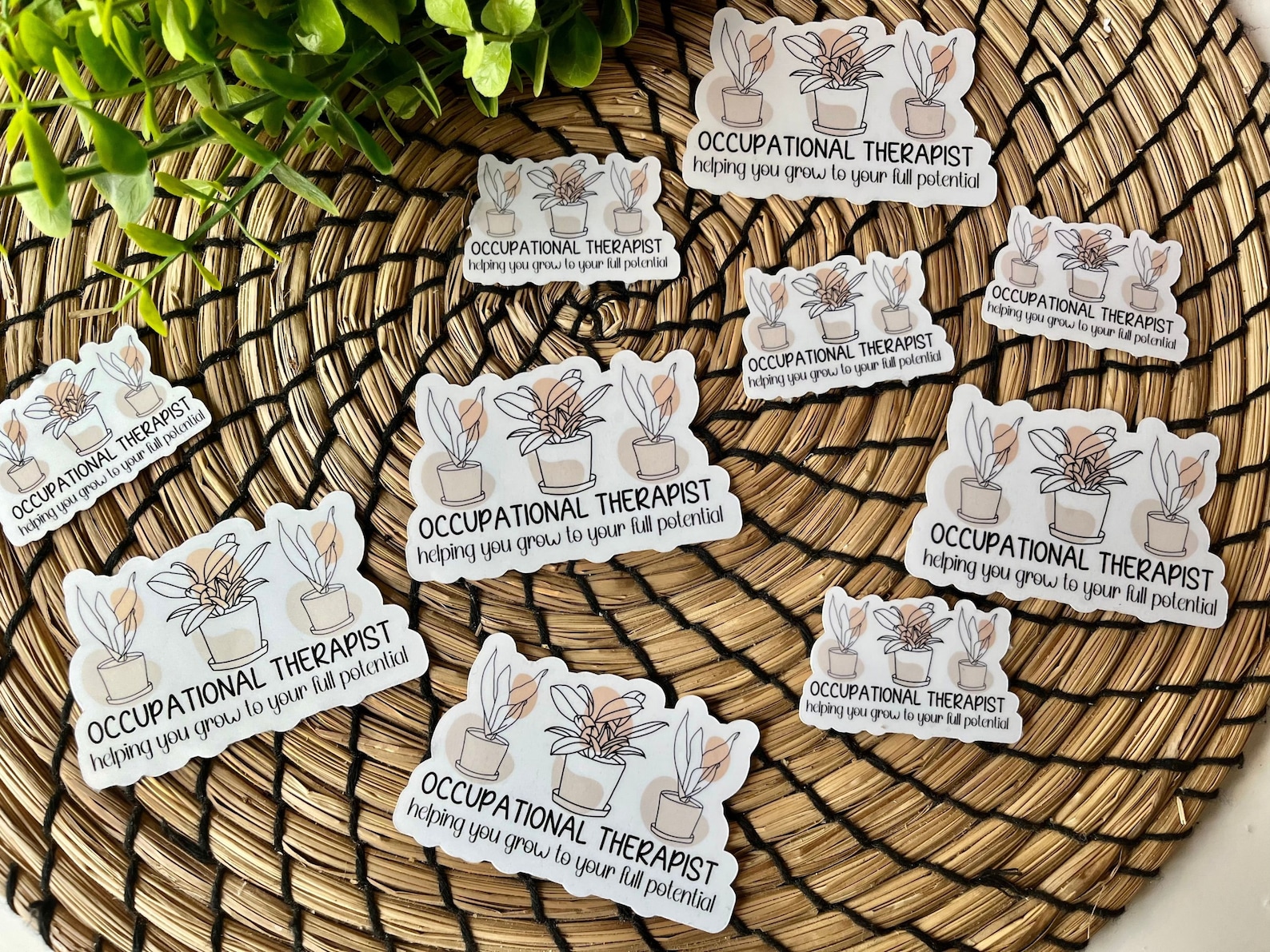 Occupational Therapy Sticker helping You Grow Sticker OT Sticker ...