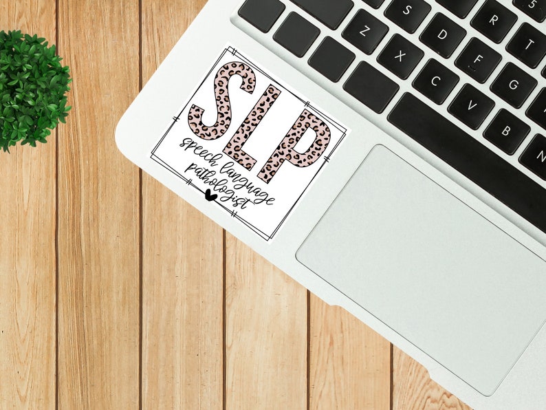 SLP Sticker | Speech Therapist Sticker | Speech Language Pathologist ...