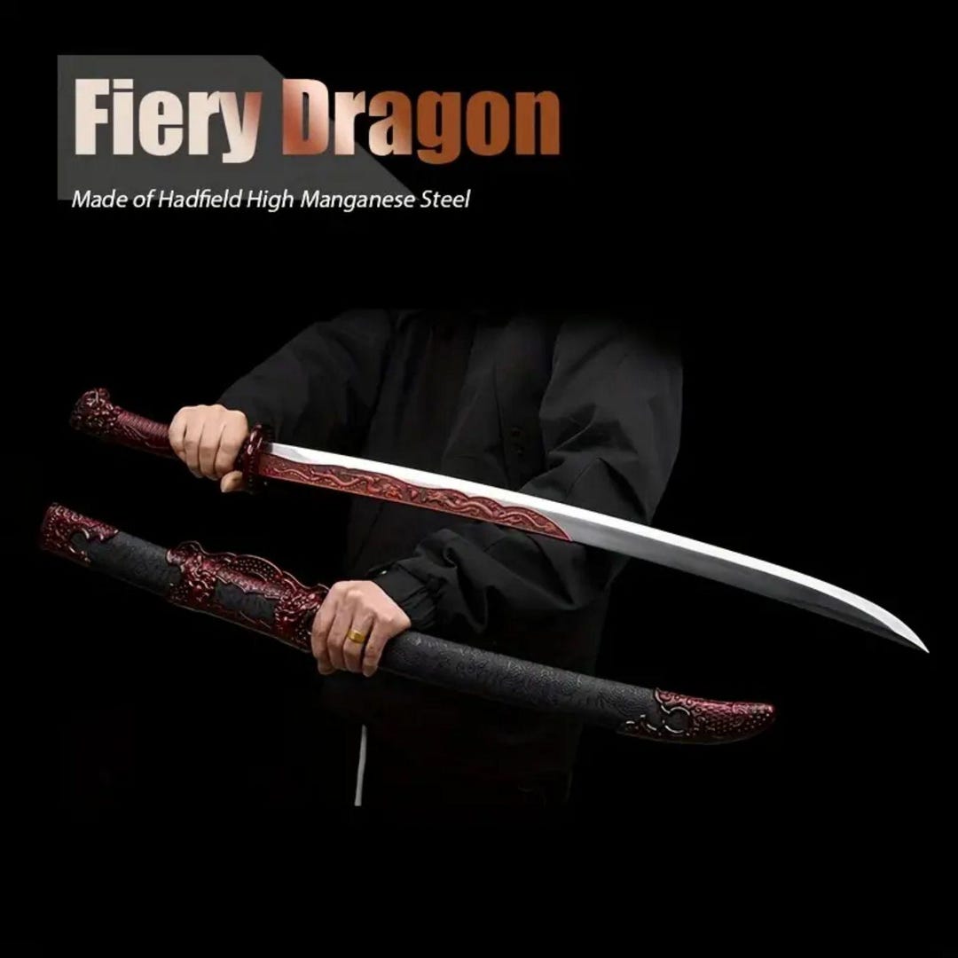 Authentic Handcrafted Katana Sword - Sports Accessories for Pirate Day ...