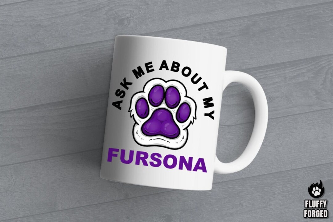 Furry Fursona Mug 11oz Ceramic / Coffee Mug Gift / Funny Mug / - Etsy
