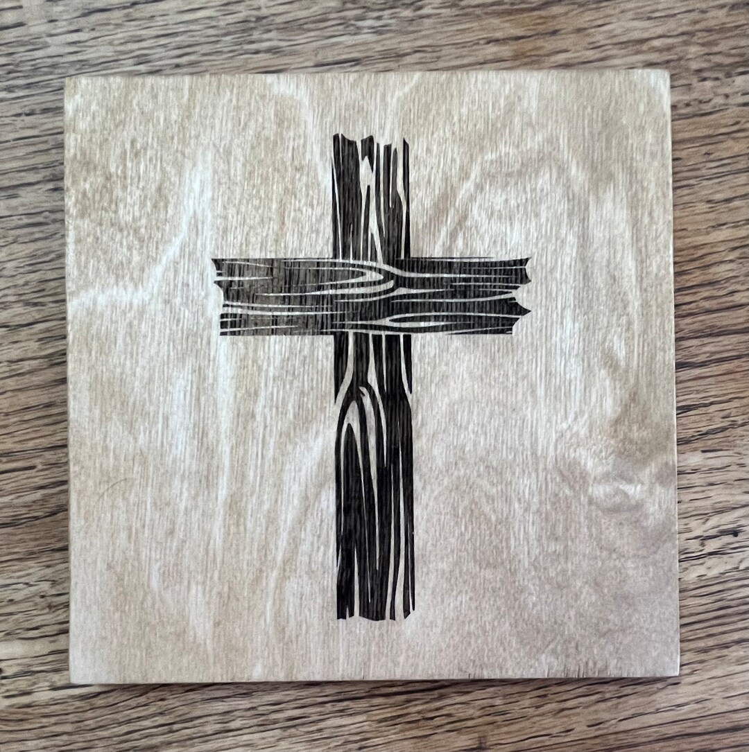 Decorative Board With Cross - Etsy