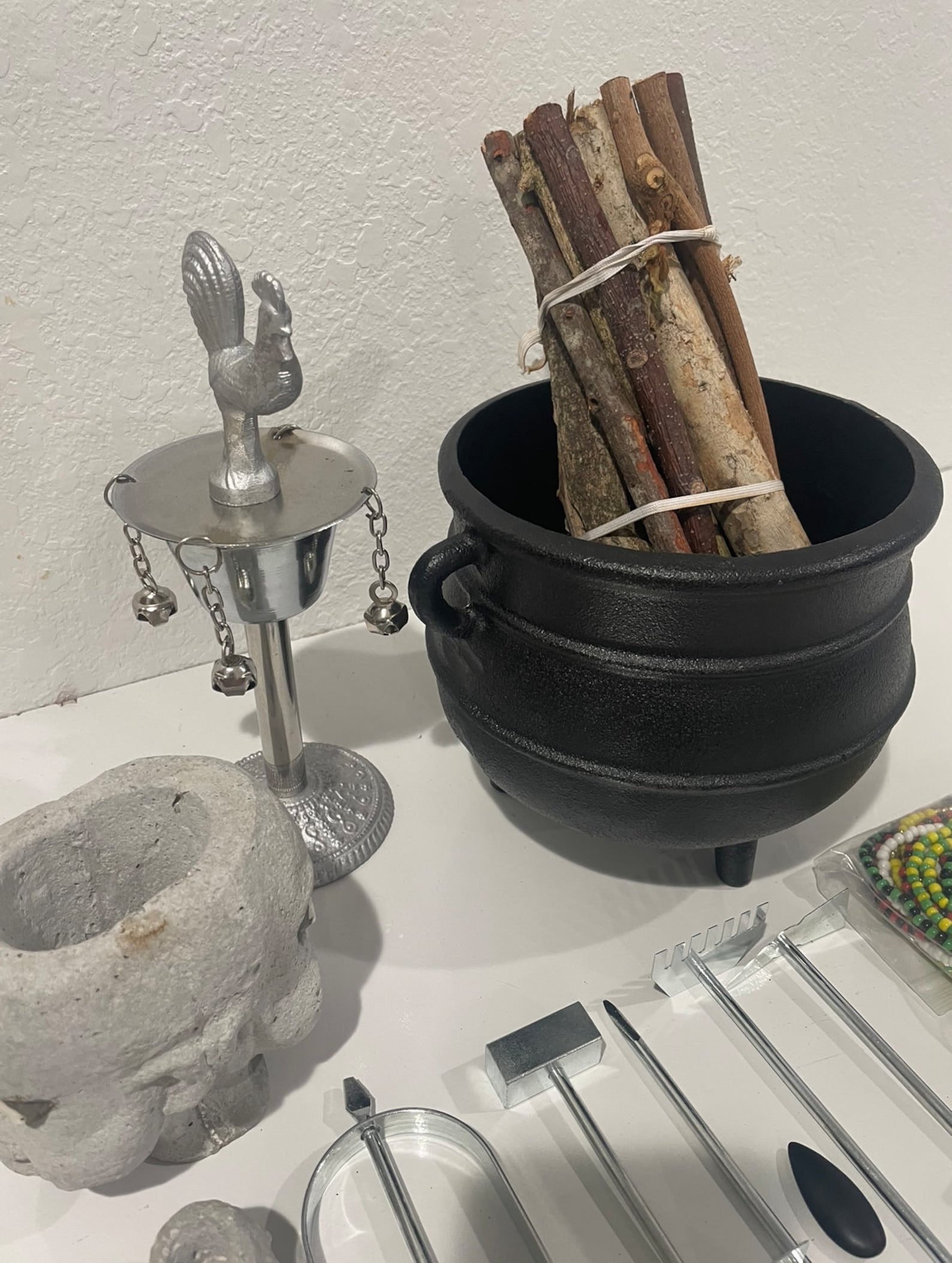 Set De Guerreros Herramientas De Oggun Caldero De Oggun Todo - Etsy