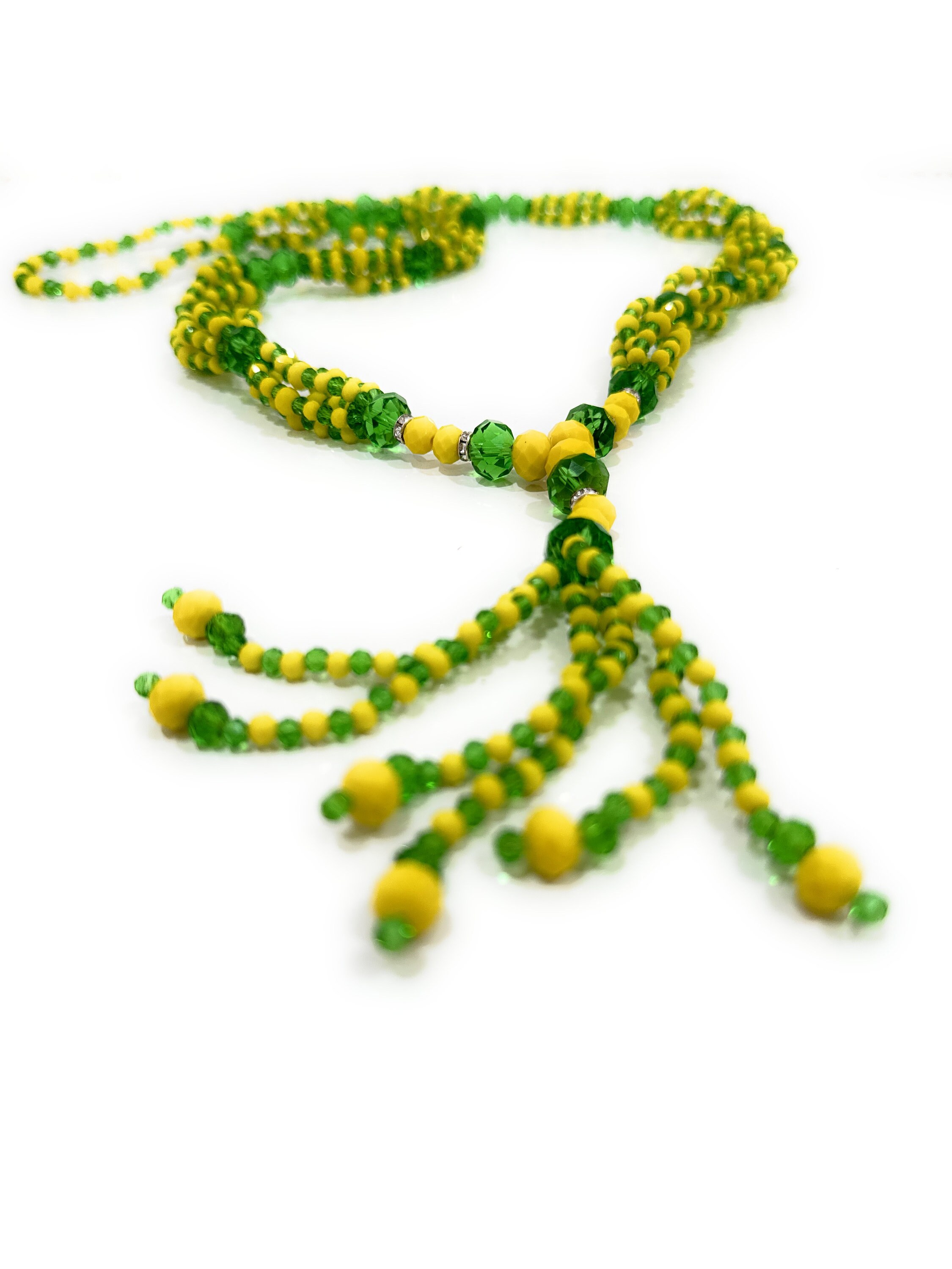 Collar De Mazo Orula Con Idde Ajustable Religion Orula Santeria ...