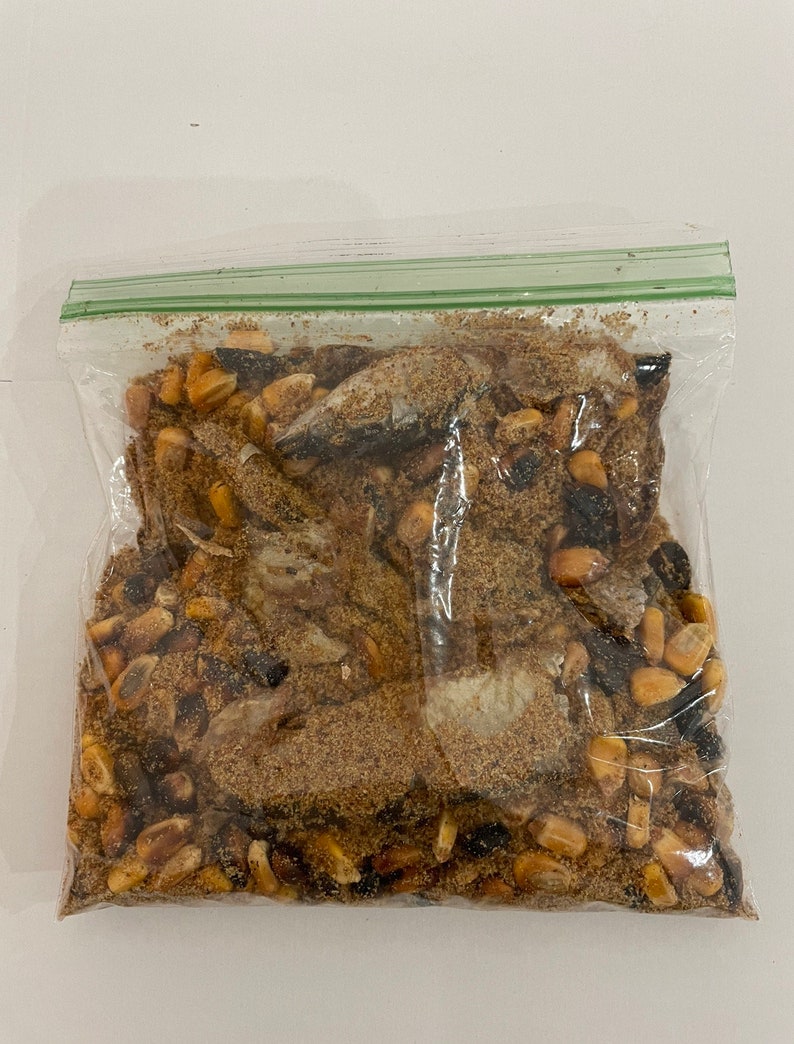 1/2 Lb Jutia Ahumada Pescado Ahumado Y Maíz Tostado Comida De Elegua ...