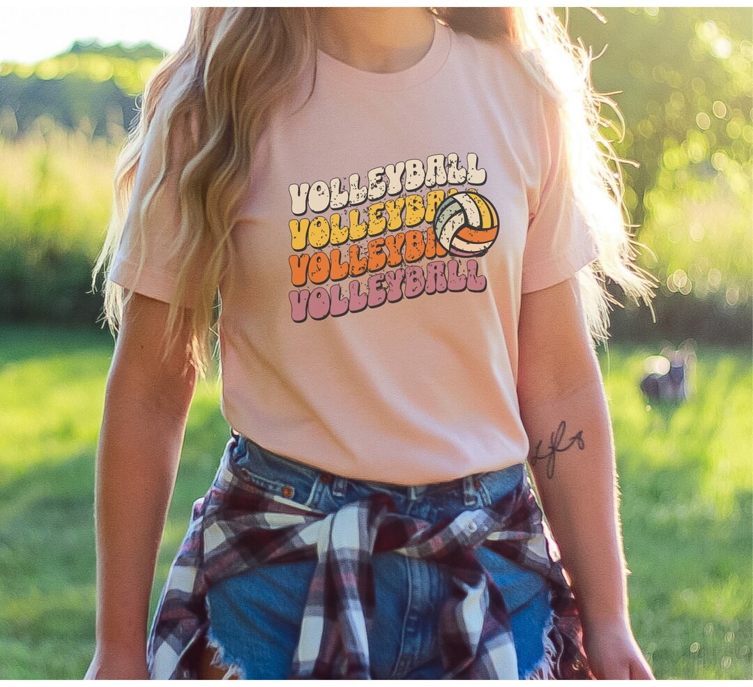 Retro Beach Volleyball, Vintage Volleyball Shirt, Retro Volleyball ...