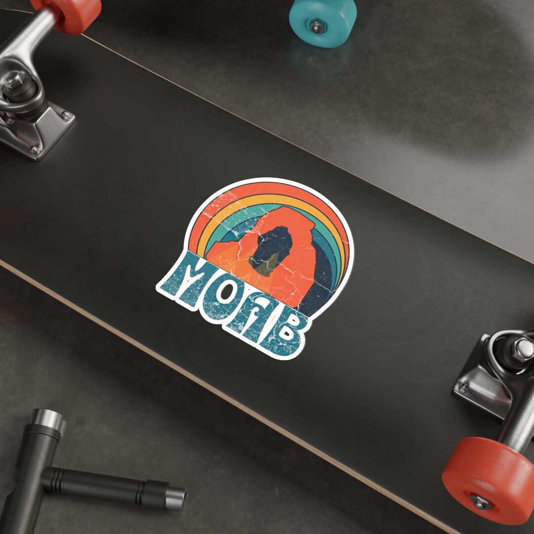 Moab Sticker, National Park Sticker, Moab Souvenir, Road Trip Sticker ...