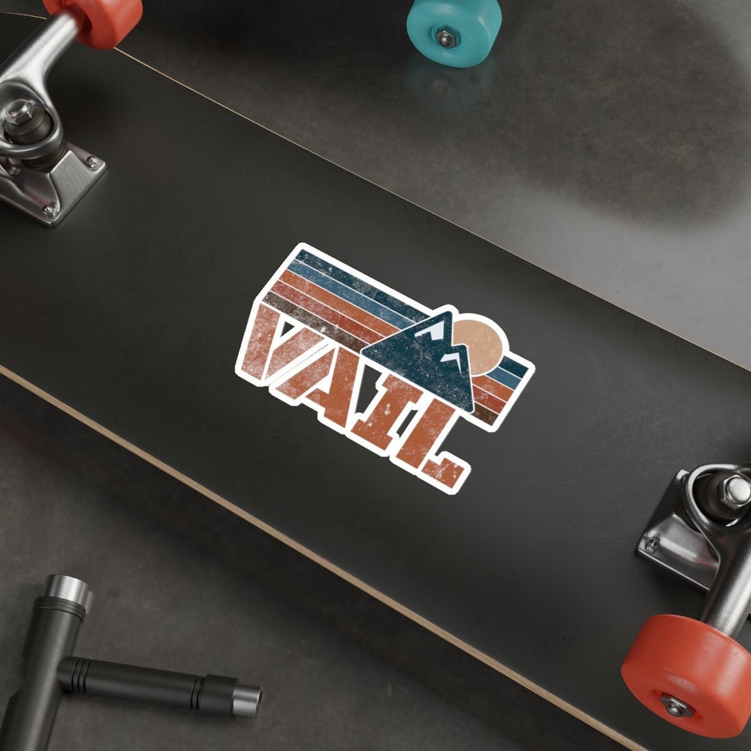 Vail Colorado Sticker, Vintage Sticker, Outdoor Sticker, Sunset Sticker ...