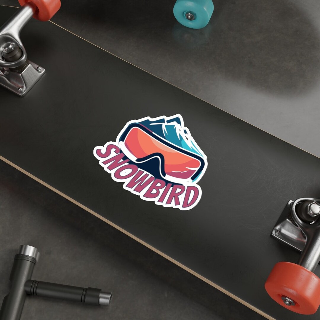 Snowbird Utah, Vintage Sticker, Outdoor Sticker, Retro Sunset, Mountain ...