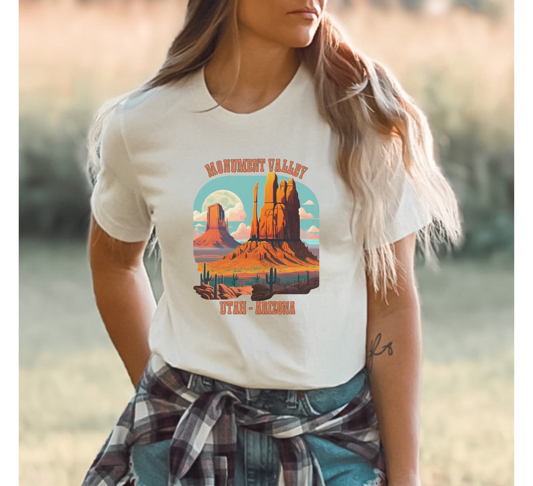 Monument Valley - Iconic Landscape T-shirt, Monument Valley, Iconic ...