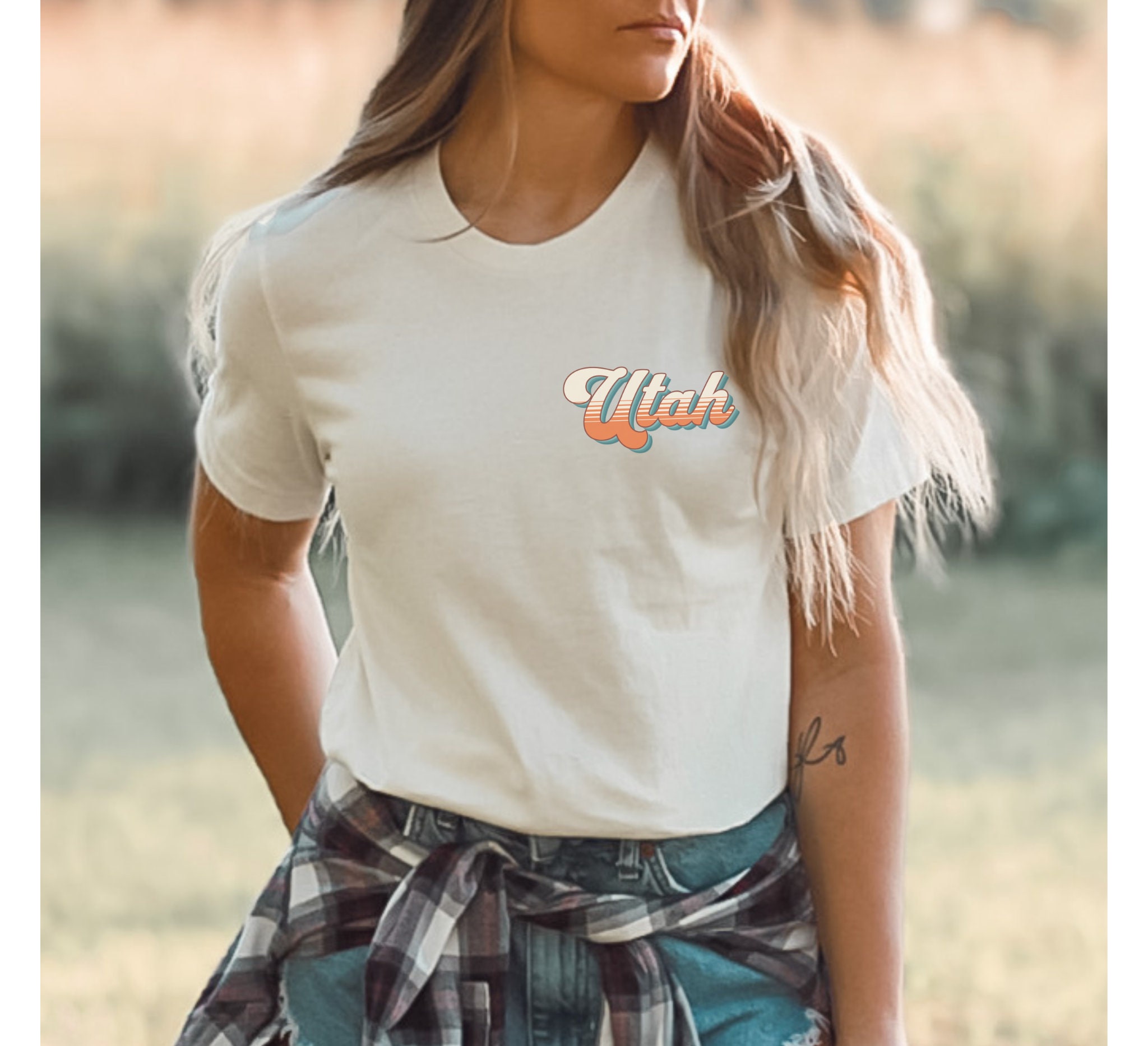 Utah Retro National Parks Shirt, Zion, Bryce, Capitol Reef, Arches ...