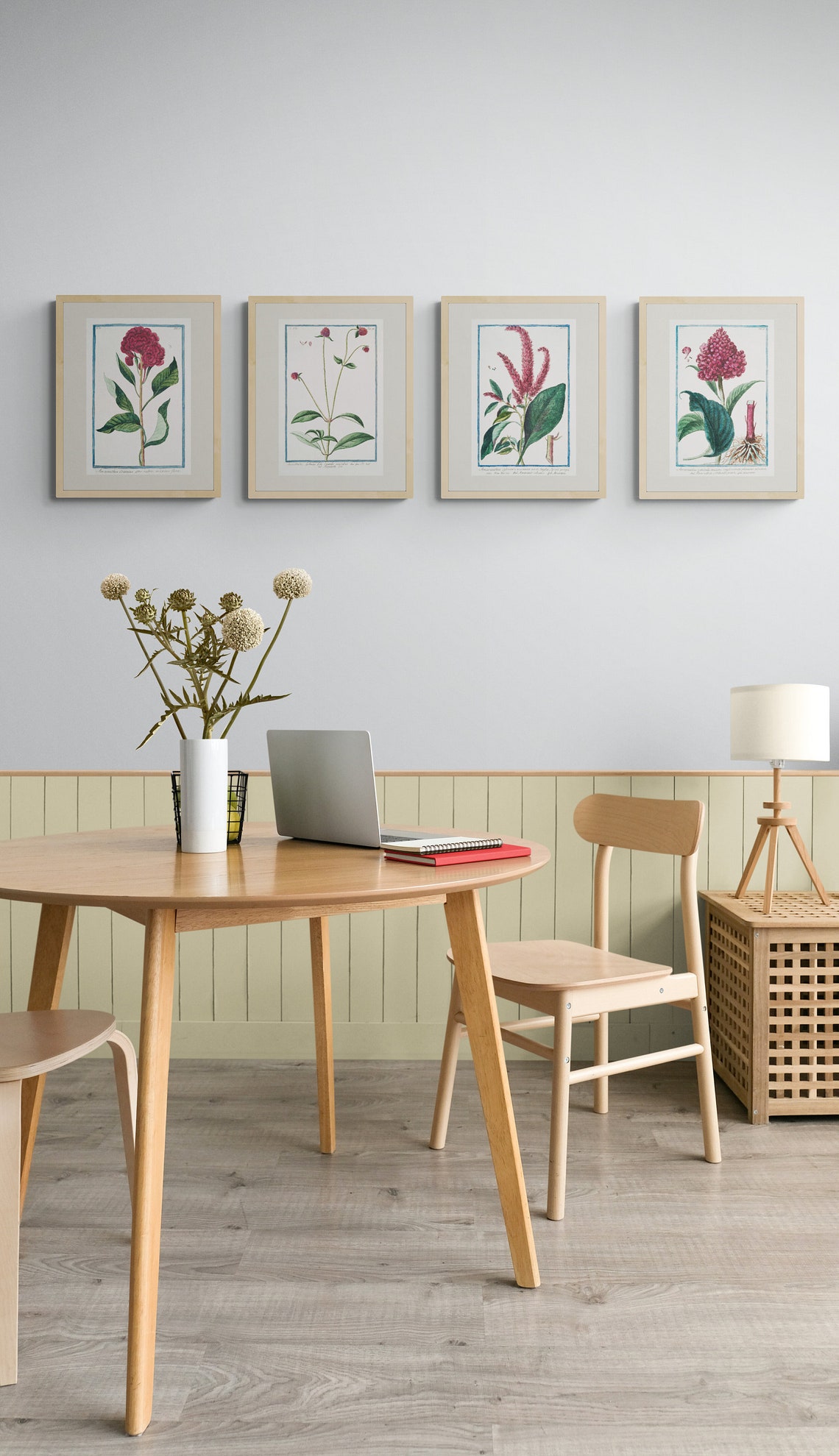 Vintage Botanical Print Cottagecore Farmhouse French Country - Etsy