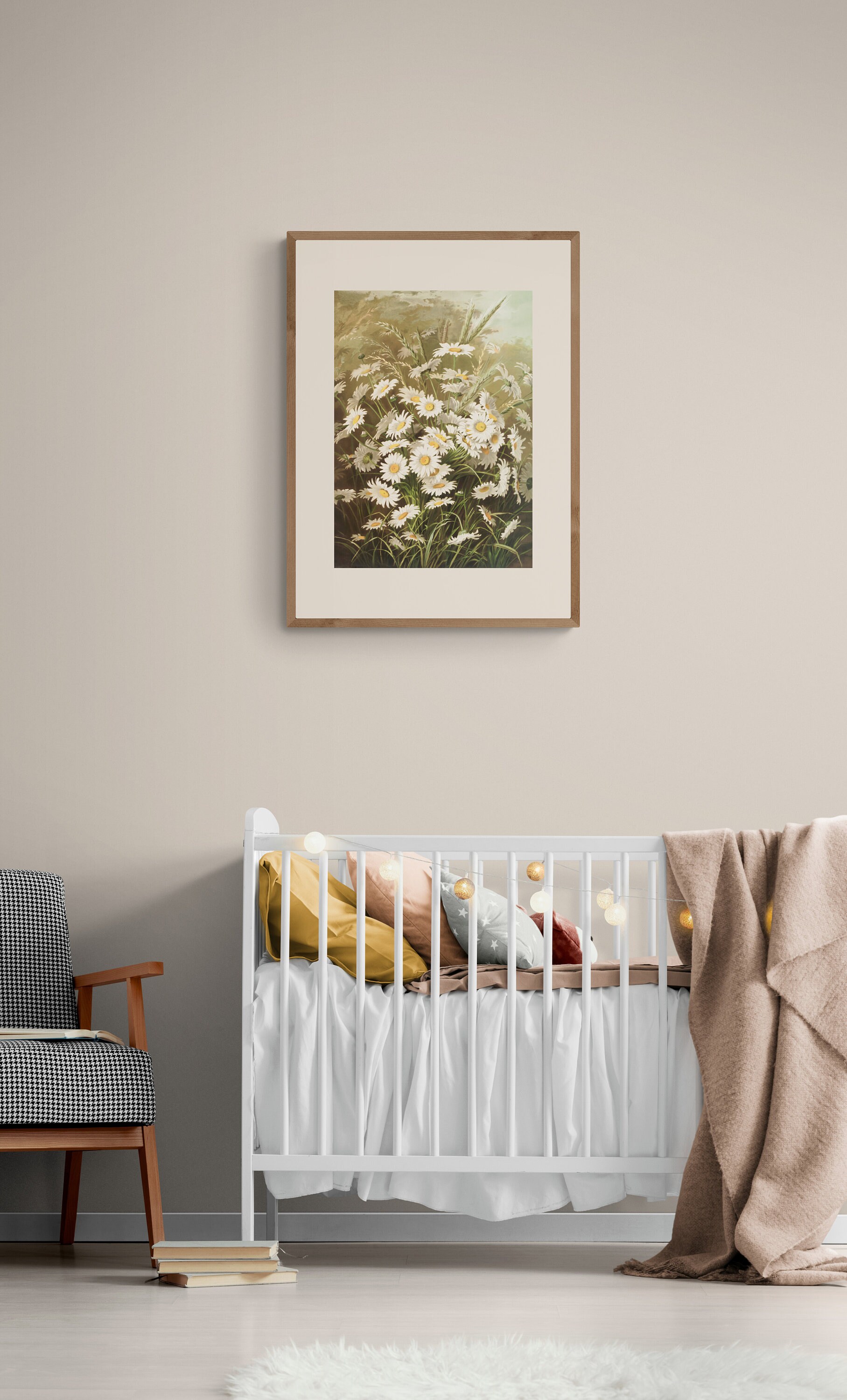 Vintage Botanical Print Neutral Art Cottagecore Modern Farmhouse French ...