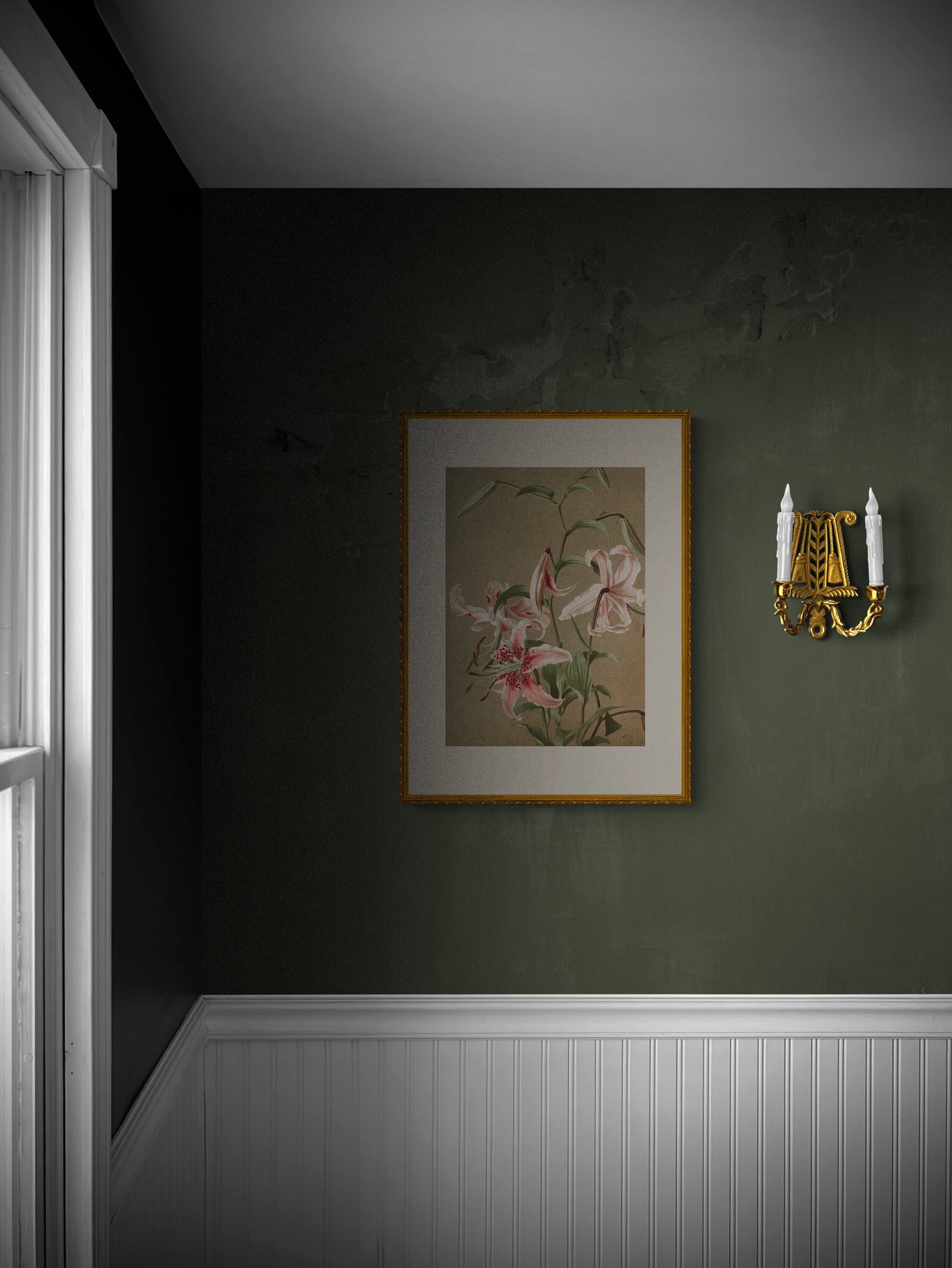 Vintage Botanical Print Cottagecore Farmhouse French Country - Etsy