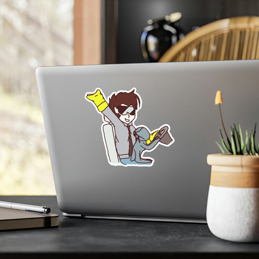 Steve and Dart Vinyl Die-cut Sticker - Stranger Things Meets the Magic ...
