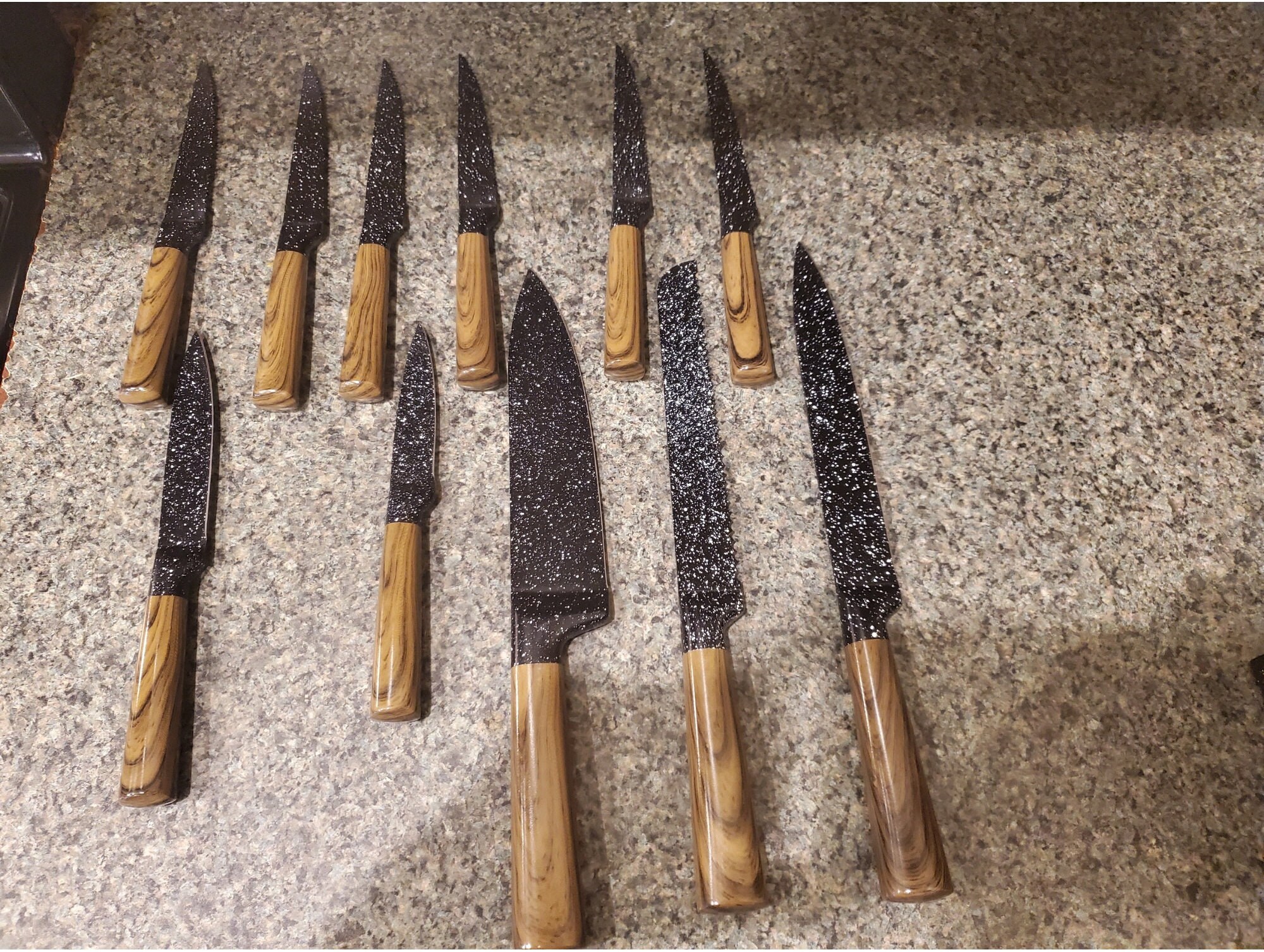 Personalized Chef Knife Set Engraved Monogram Custom Knife Gift Wedding ...