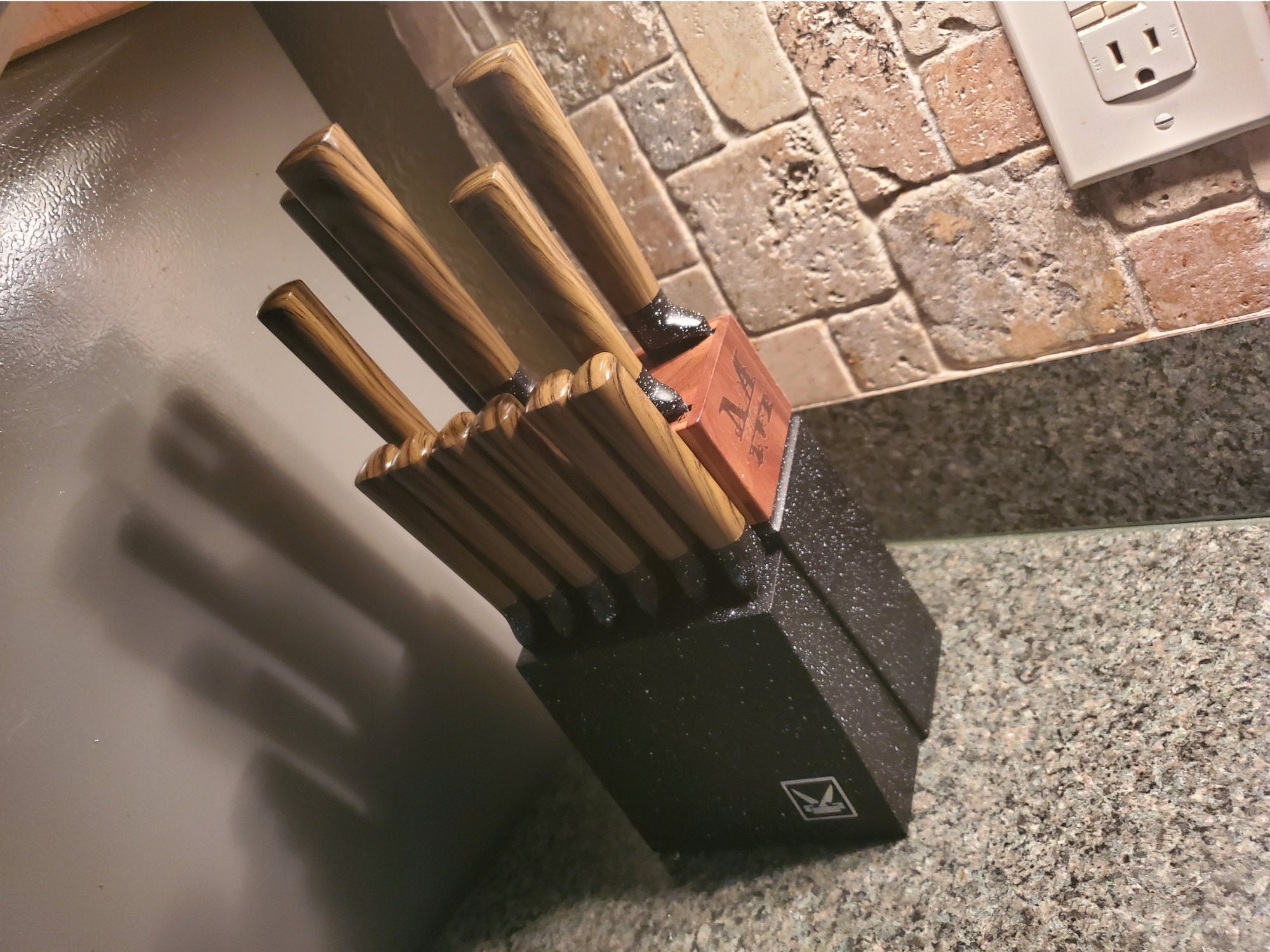 Personalized Chef Knife Set Engraved Monogram Custom Knife Gift Wedding ...