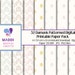 Elegant Damask Vintage Patterned Printable Digital Paper Card Making ...