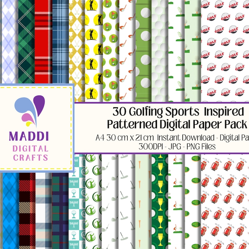 Golf Printable - Etsy