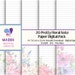 Printable Stationary Floral Note Paper Journal Pages Pretty A4 Flower ...