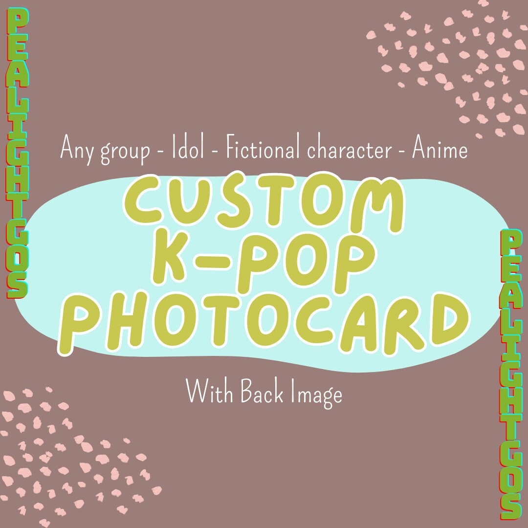 Custom Personalized Photocards Double Sided (rounded or Straight Edges ...