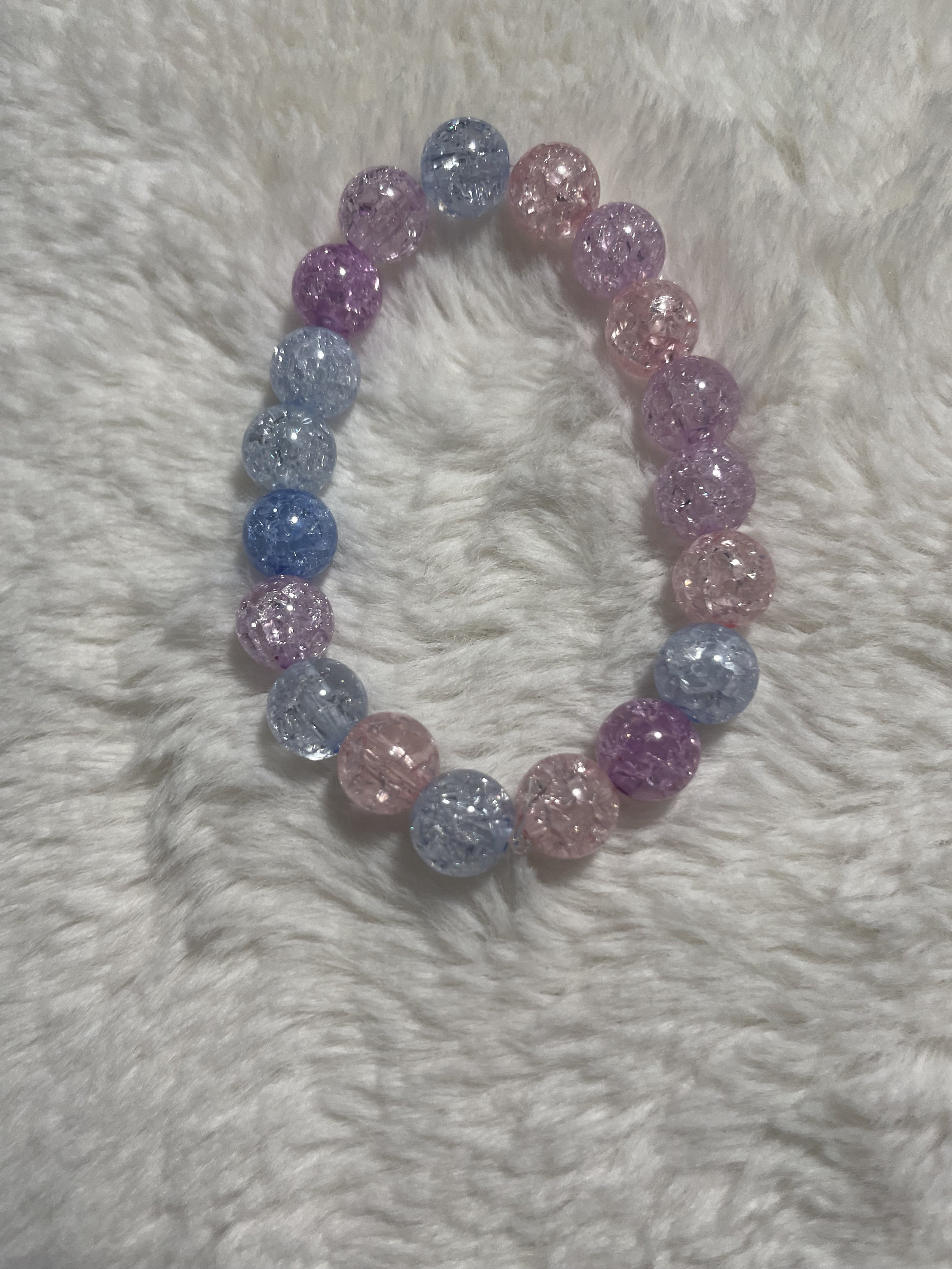 Cotten Candy Themed Bracelets (3 Bracelets) - Etsy