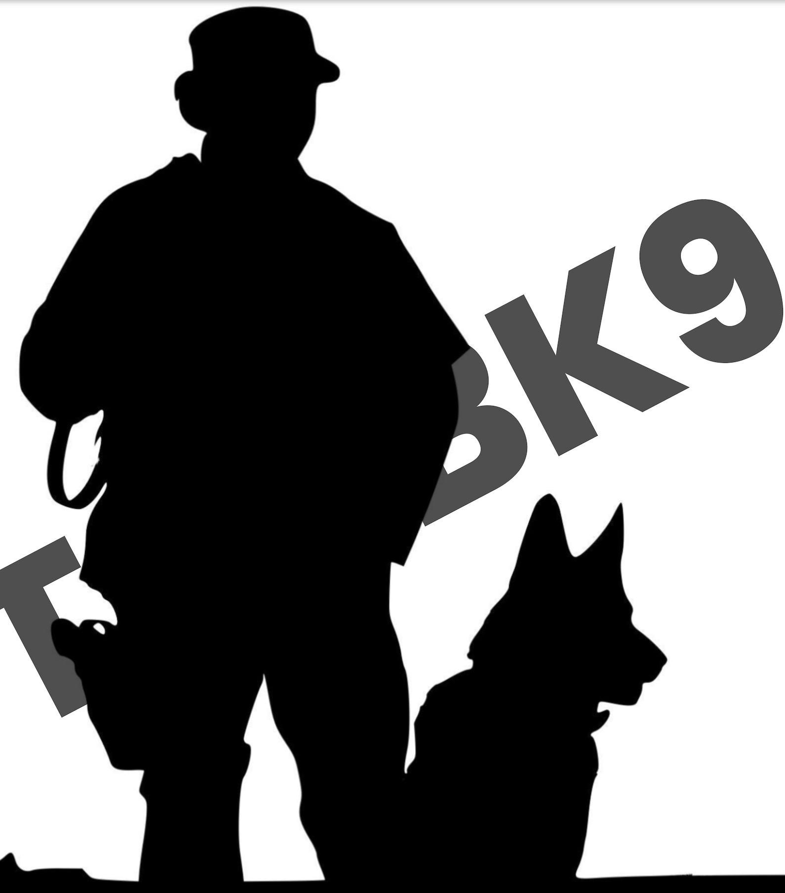 Female K9 Handler (SVG) - Etsy