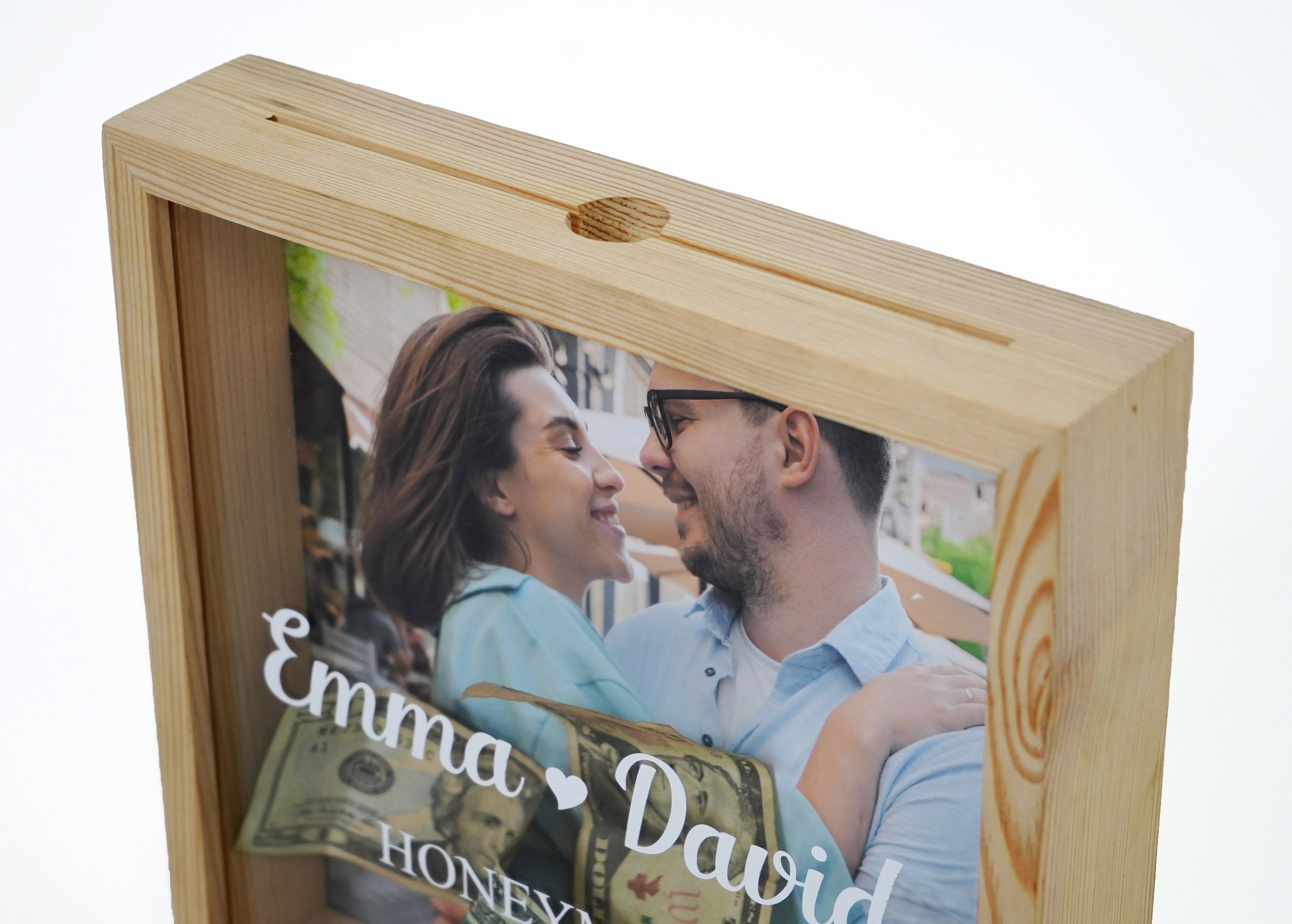 Personalized Money Box, Valentines Day, Personalized Photo Gifts, Honey ...