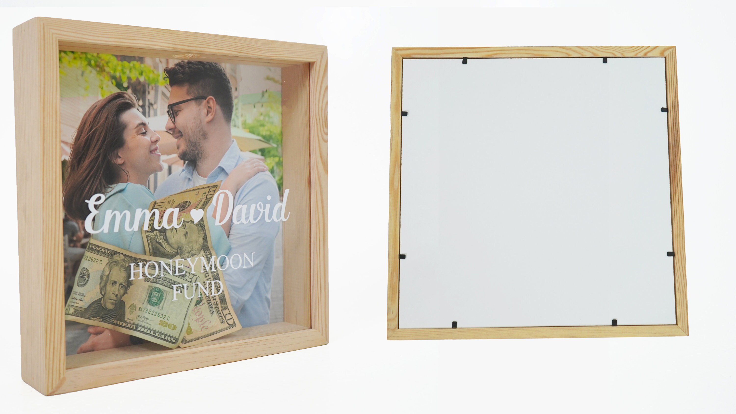 Personalized Money Box, Valentines Day, Personalized Photo Gifts, Honey ...