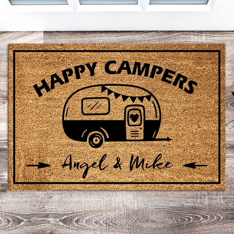 Camper Welcome Mat - Etsy