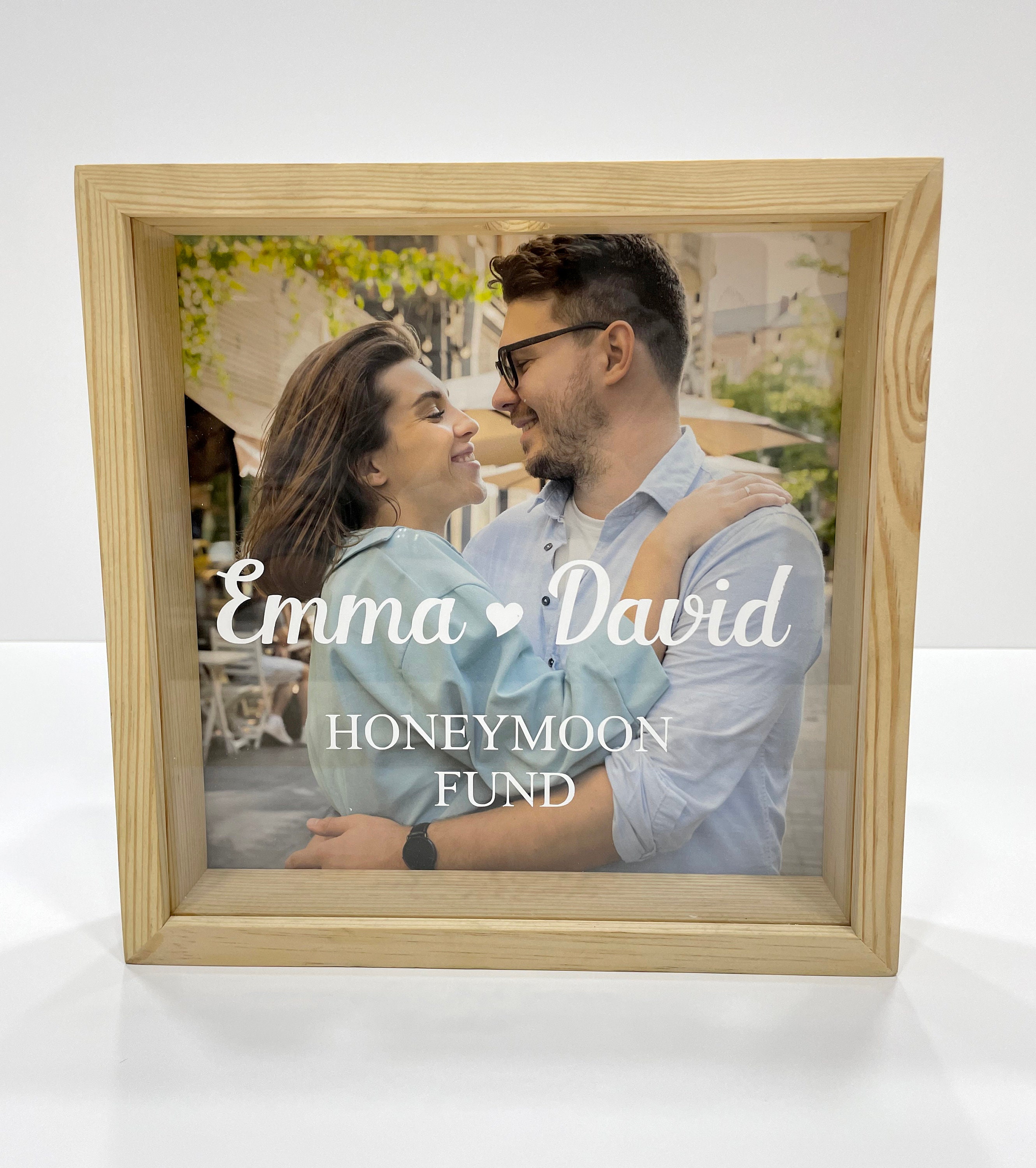 Personalized Money Box, Valentines Day, Personalized Photo Gifts, Honey ...