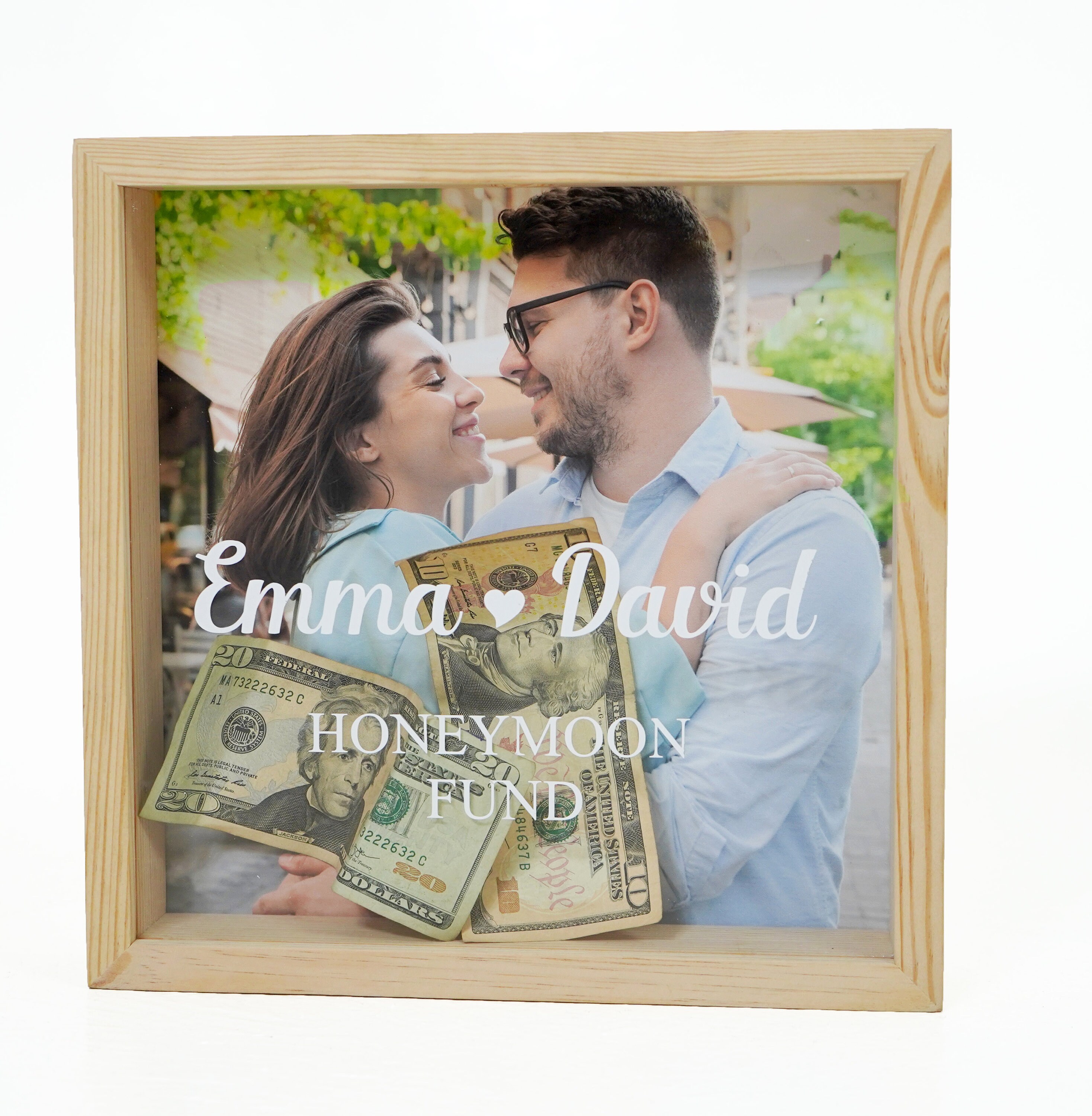 Personalized Money Box, Valentines Day, Personalized Photo Gifts, Honey ...