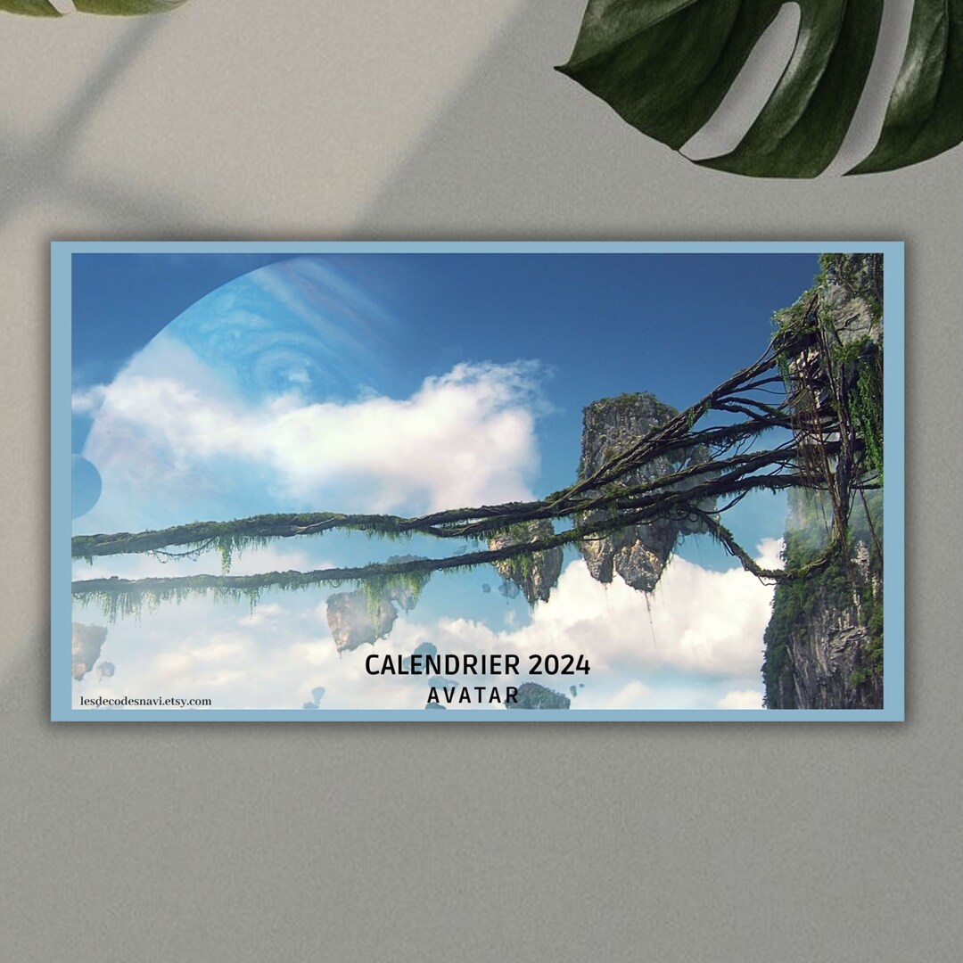 Avatar 1: Calendar/calendar 2024 - Etsy