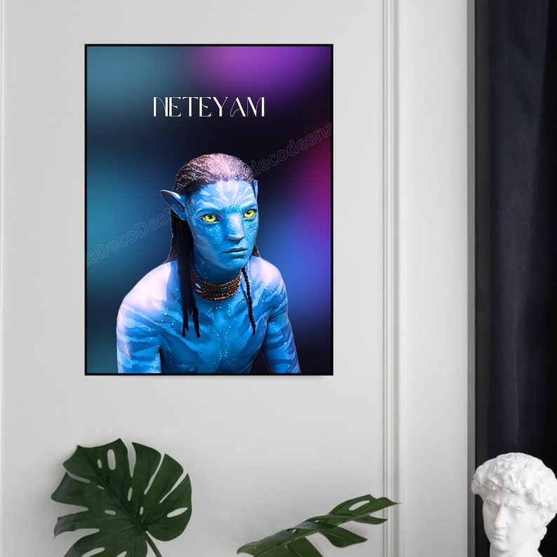 Digital Poster Neteyam Avatar | the Way of Water | Digital Avatar ...