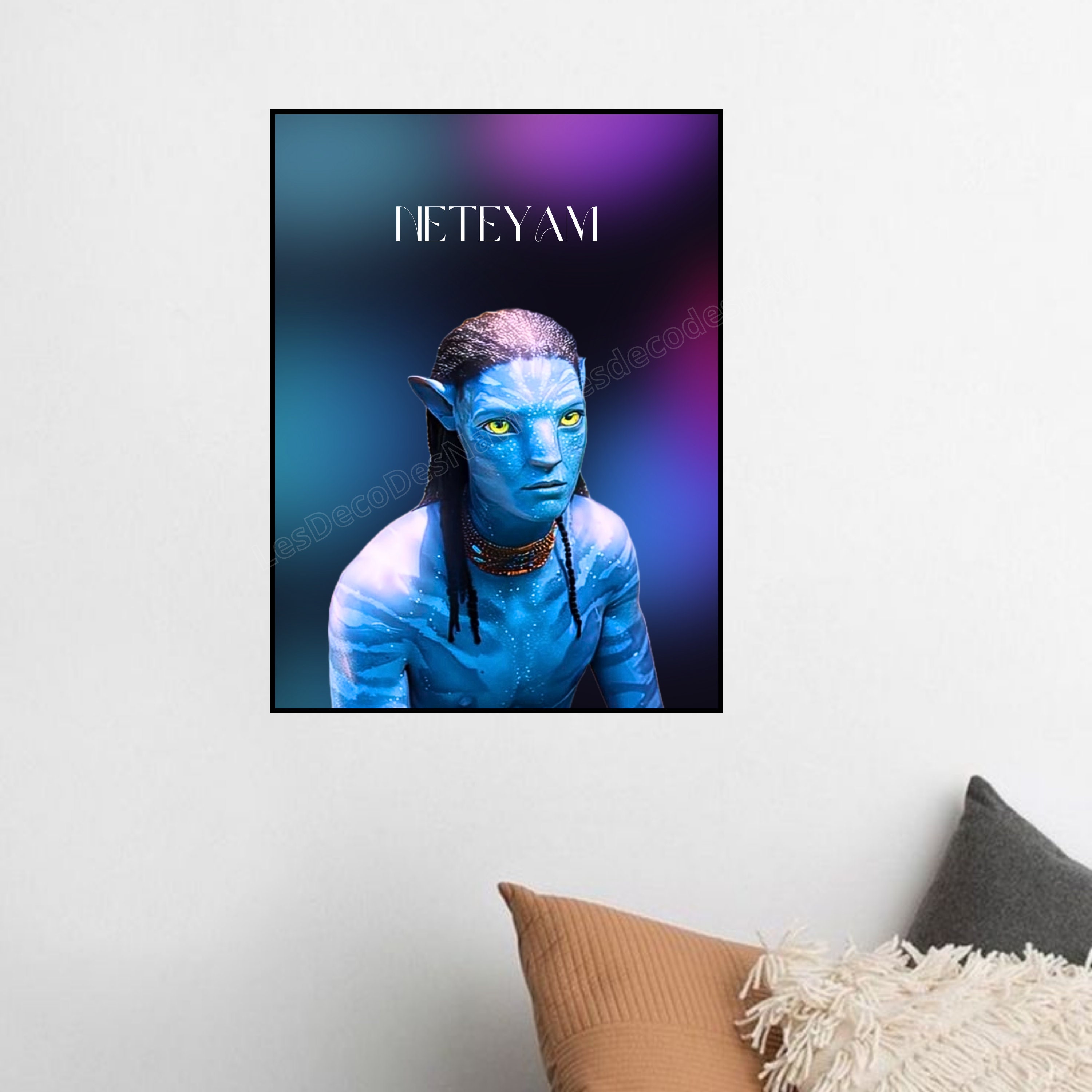 Digital Poster Neteyam Avatar | the Way of Water | Digital Avatar ...