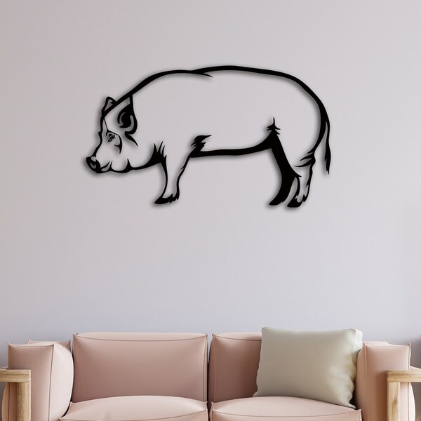 Pig Wall Decor - Etsy