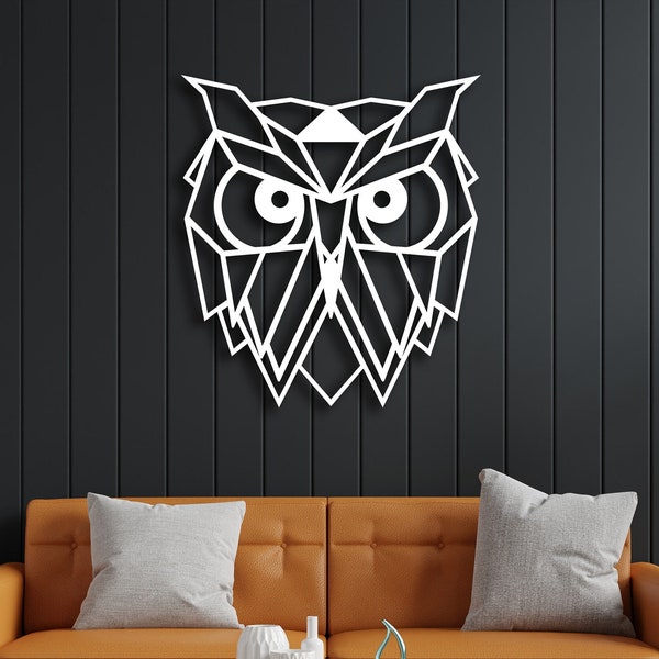 Geometric Owl - Etsy
