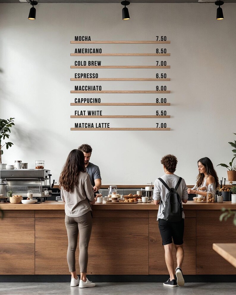 Custom Letter Sets – Handmade Display for Coffee Shops, Bars ...