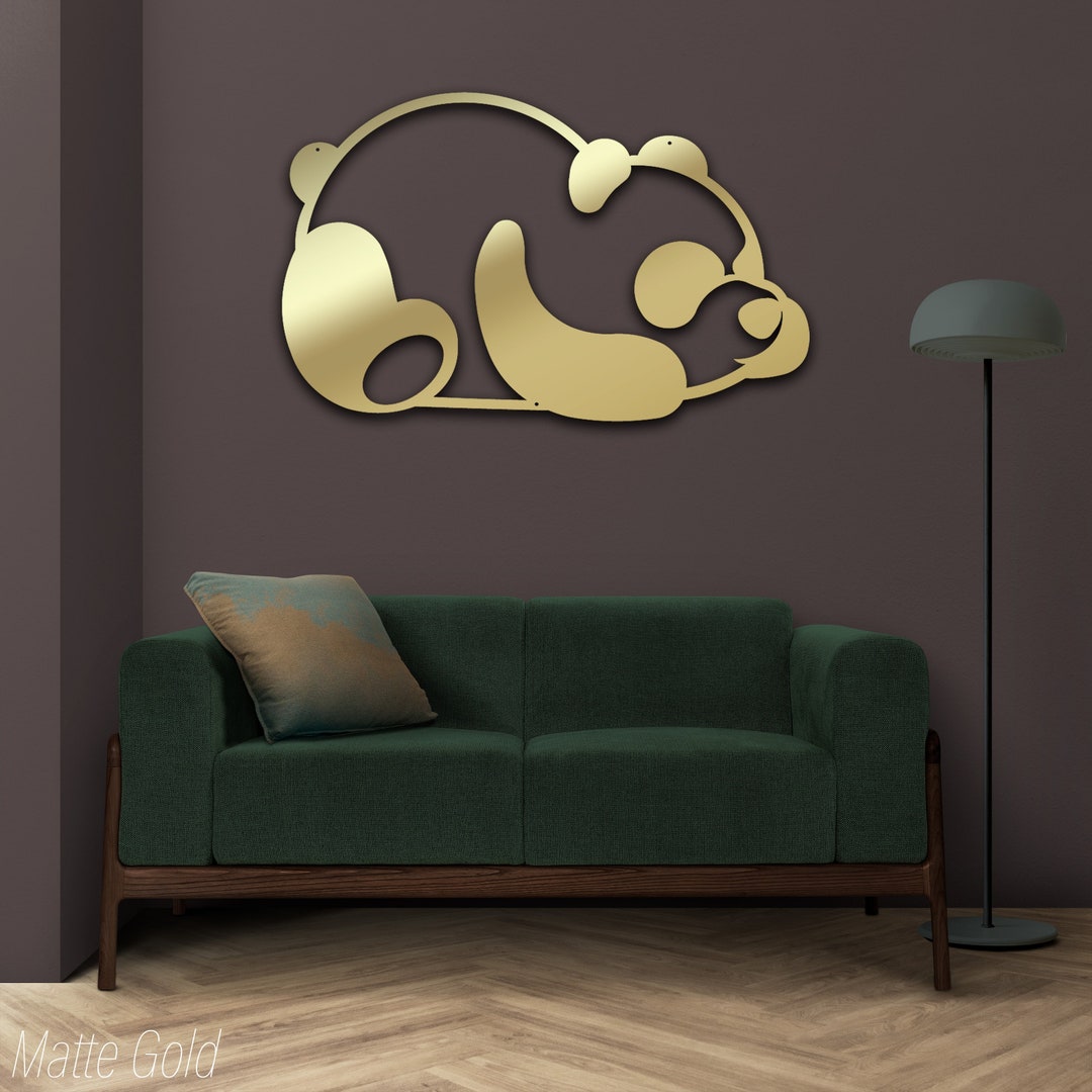 Metal Bear Decor, Bear Wall Art, Bear Sign, Modern Wall Art, Bear Art ...