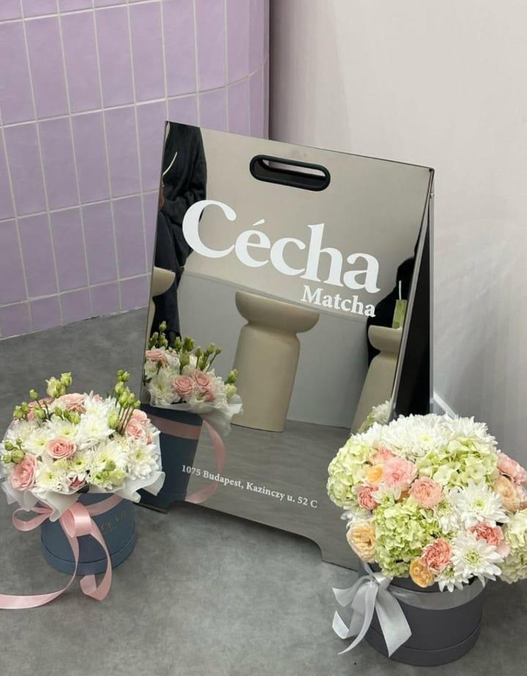 A-frame Pavement Sign, Double-sided Custom Sign for Beauty Salons ...