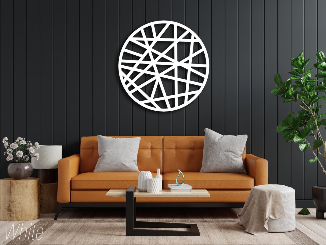 Spiral Metal Wall Art, Symmetrical Wall Art, Wall Art, Home Decor ...