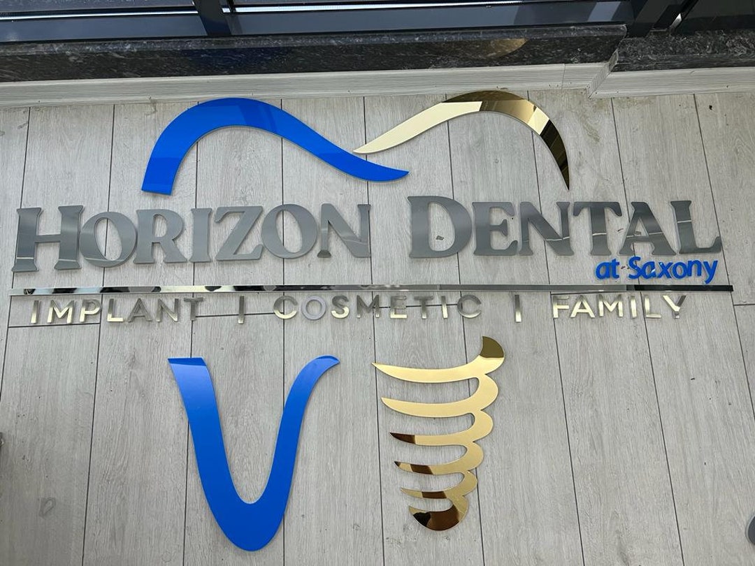 Dentist Sign, Custom Laser Cut, Sign for Business, Dental Clinic Sign ...