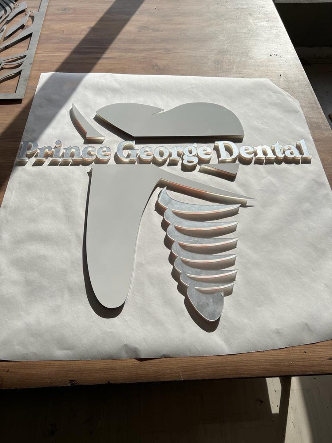Dental Clinic Sign, Reception Signage, Business Sign, 3D Logo, Office ...